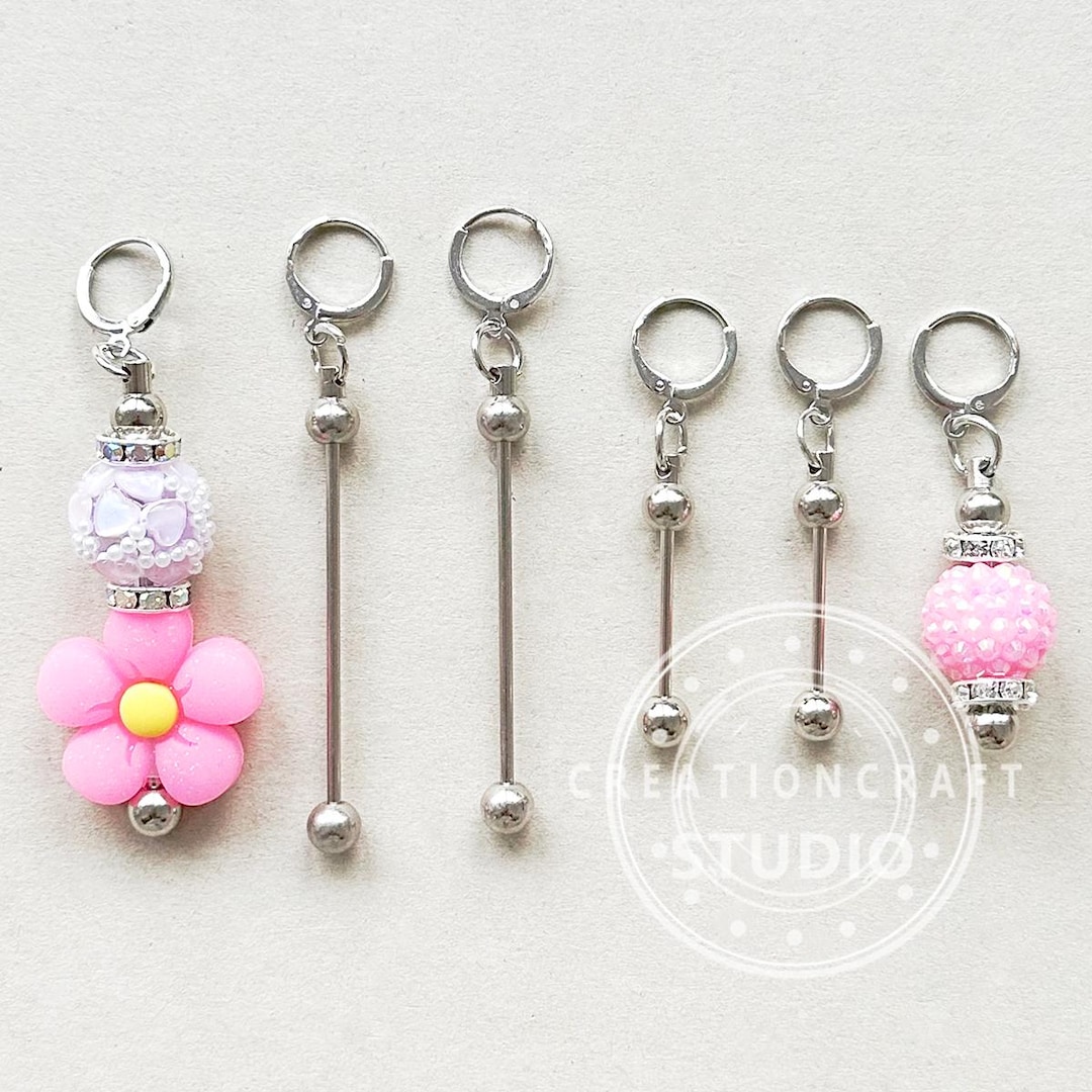 Beadable Hair Rings,beadable Blank,braid Ring Pendant,hair Braid ...