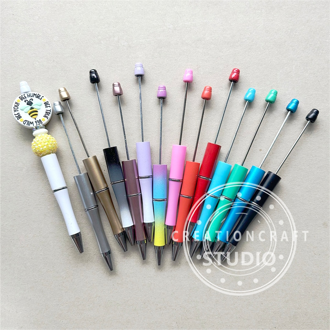 Beadable Ballpoint Pens Bar Blank,diy Beaded Pens - Etsy