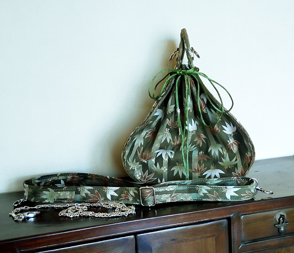 Bamboo Grove Drawstring Bag | Etsy