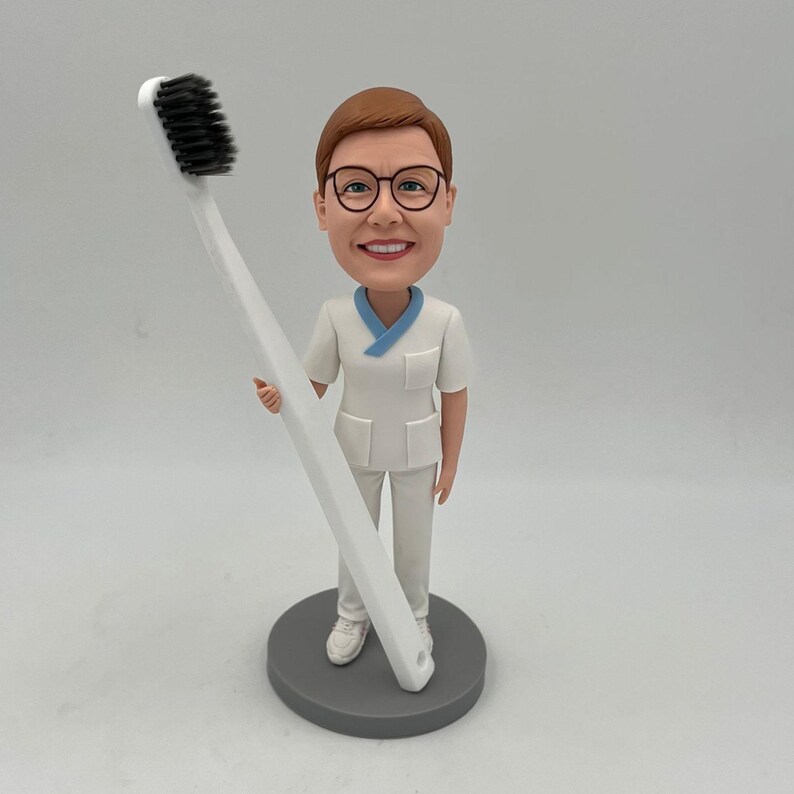 Custom Bobblehead Female Doctor, Graduation Gifts for Female Doctors ...