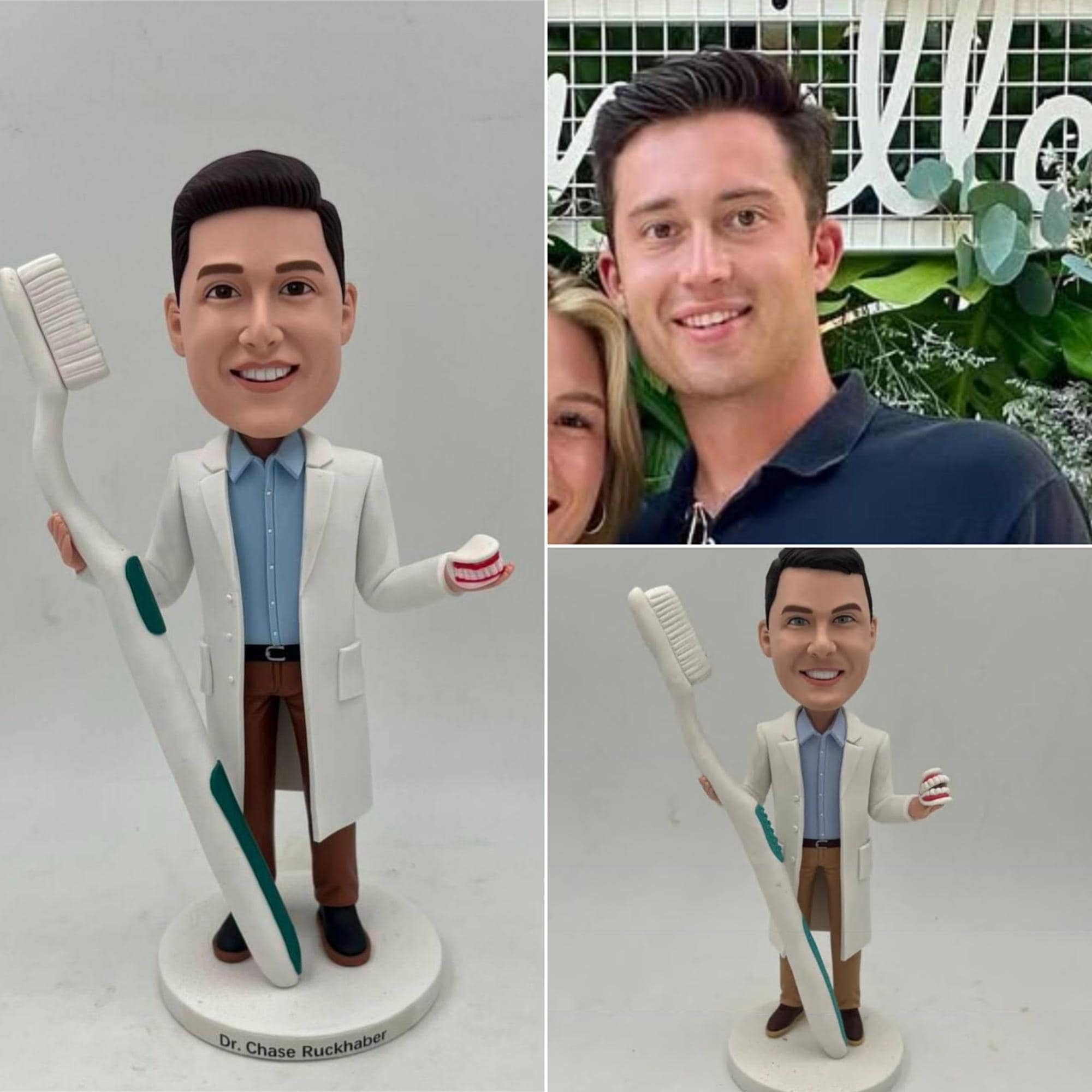 Custom Bobblehead Female Doctor, Graduation Gifts for Female Doctors ...