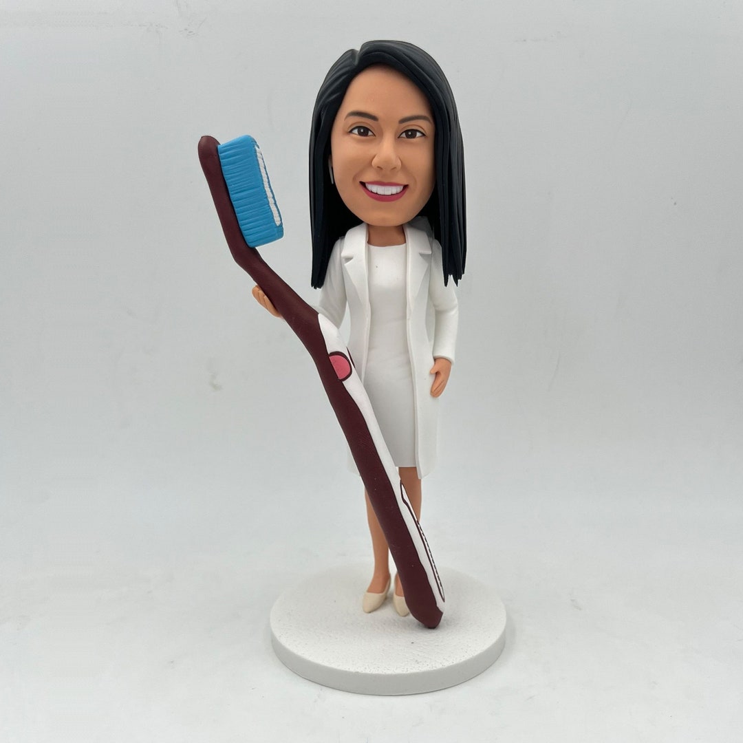 Custom Bobblehead Female Doctor, Graduation Gifts for Female Doctors ...