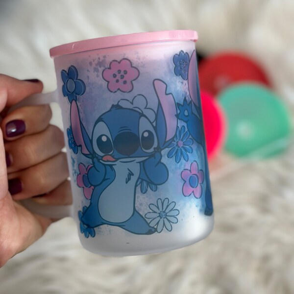 Stitch Beer Can Glass - Etsy