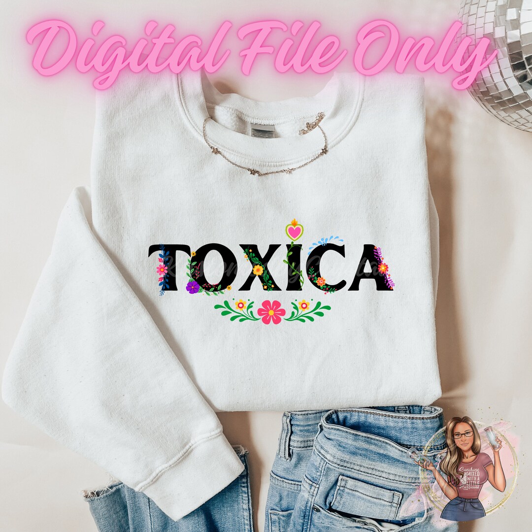 Toxica PNG Digital Design - Etsy