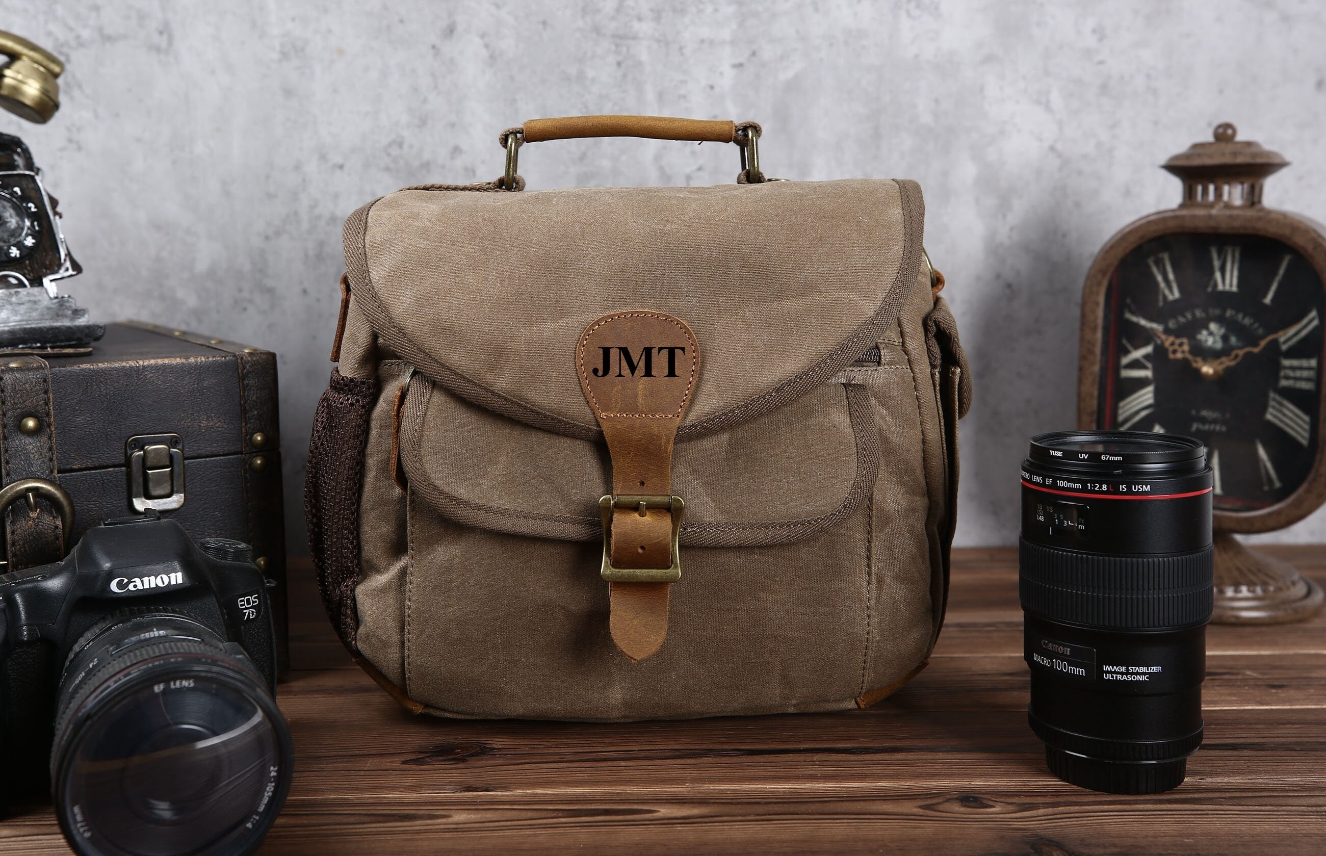 Personalized Camera Bag Camera Case Waterproof DSLR Camera Gadget Bag ...