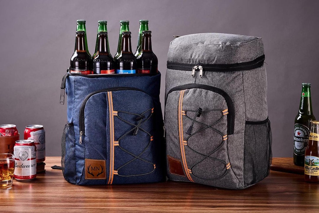 Personalized Insulated Cooler Backpack: Groomsman Gift, Golf Beer Bag ...