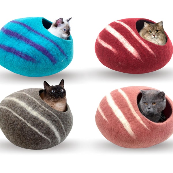 Felted Cat Cave Pattern - Etsy