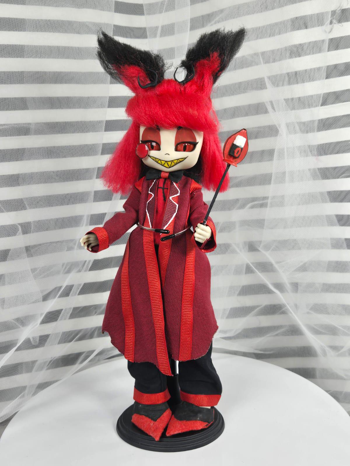 Alastor From Hazbin Hotel Bjd Custom Doll - Etsy