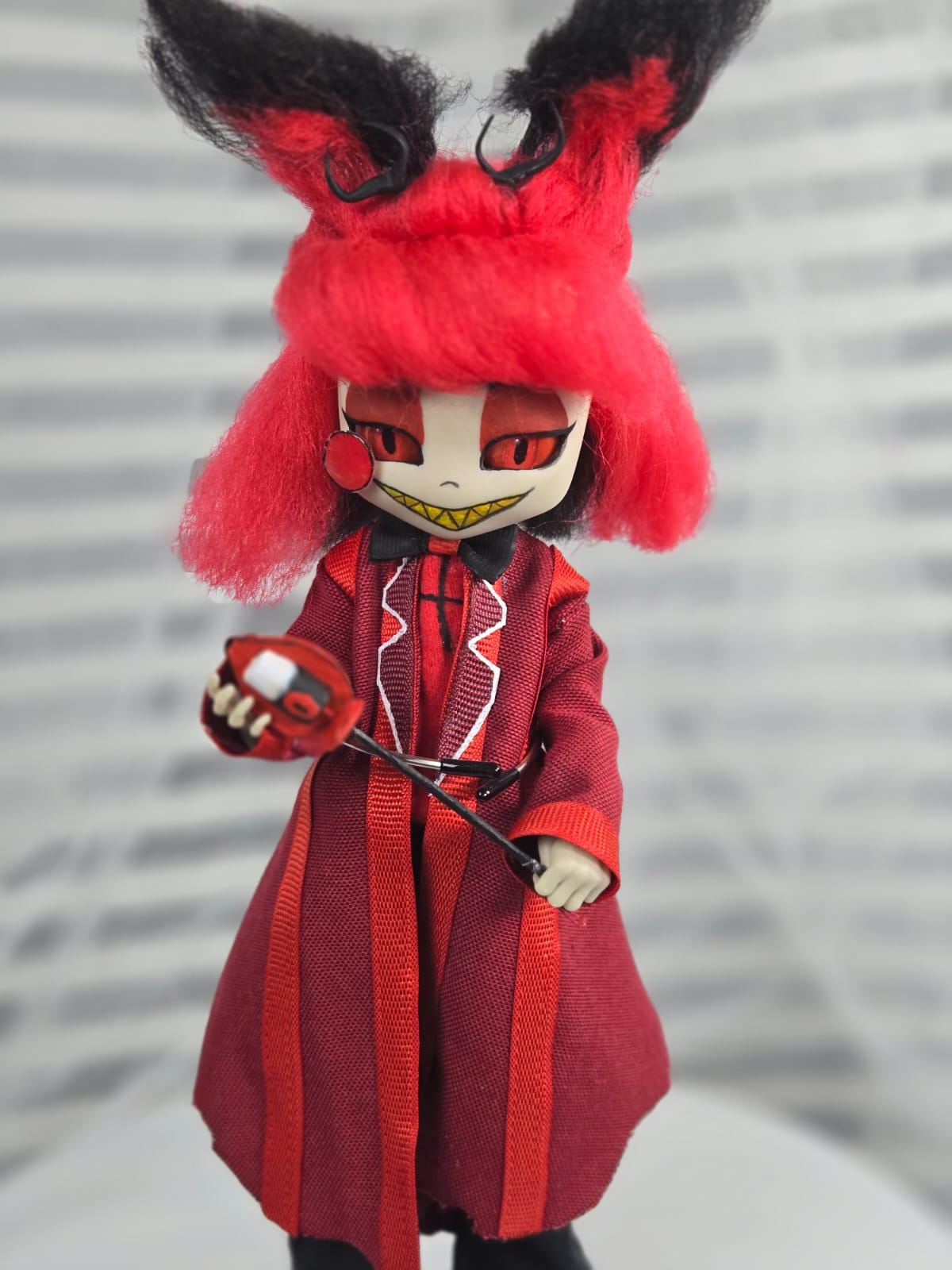 Alastor From Hazbin Hotel Bjd Custom Doll - Etsy