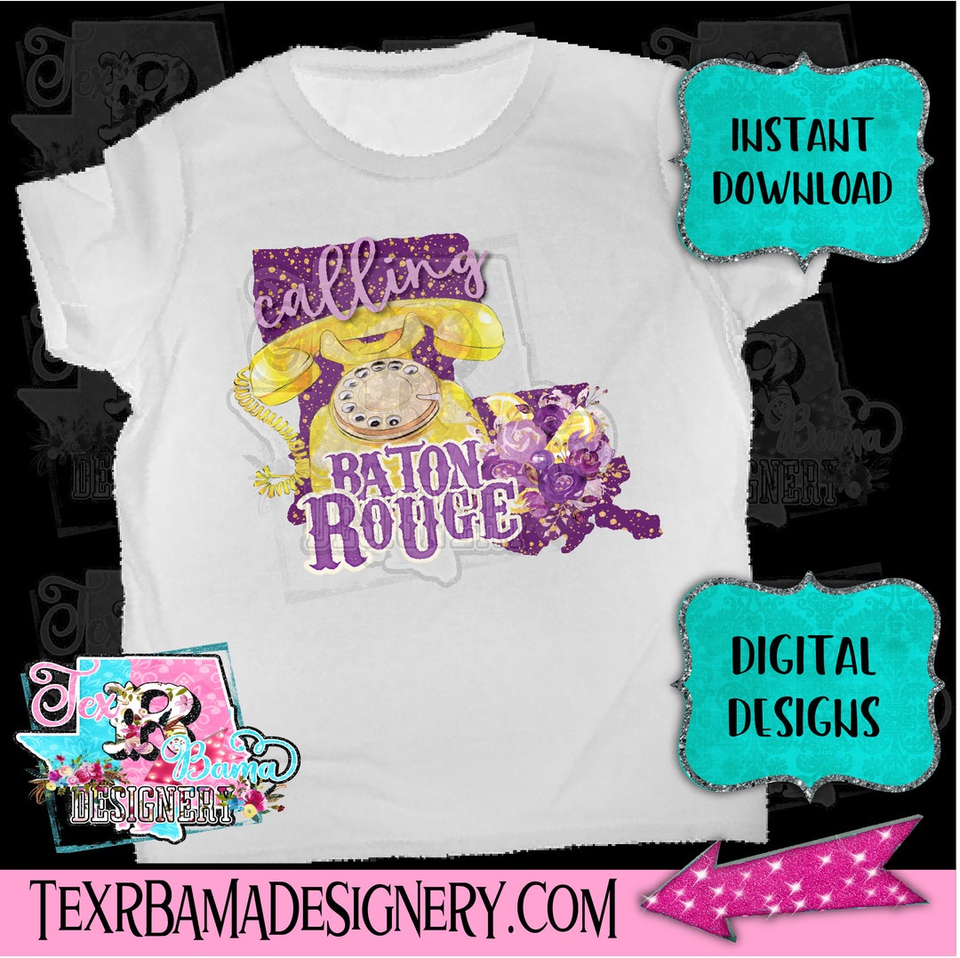 Calling Baton Rouge LOUISIANA High Resolution Instant - Etsy
