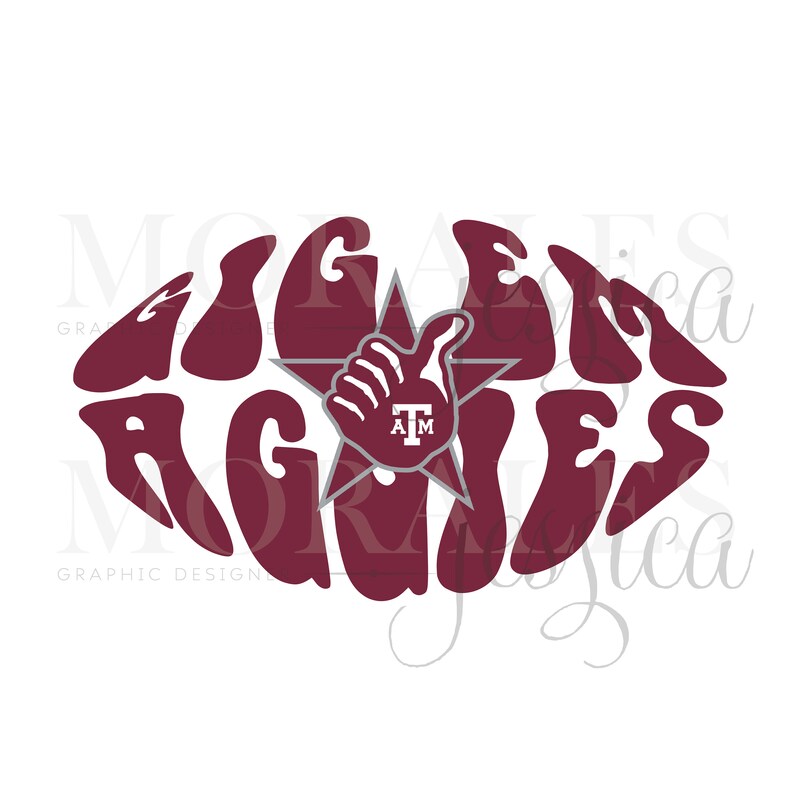 Gig Em Aggies - Etsy