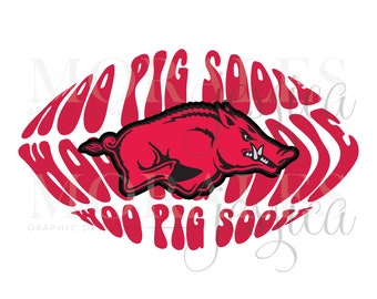 Woo Pig Arkansas SVG PNG | Arkansas Razorbacks | Woo Pig Sooie | Woo ...
