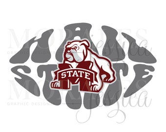 Hail State SVG,PNG,& JPEG Bundle Digital Download Mississippi State ...