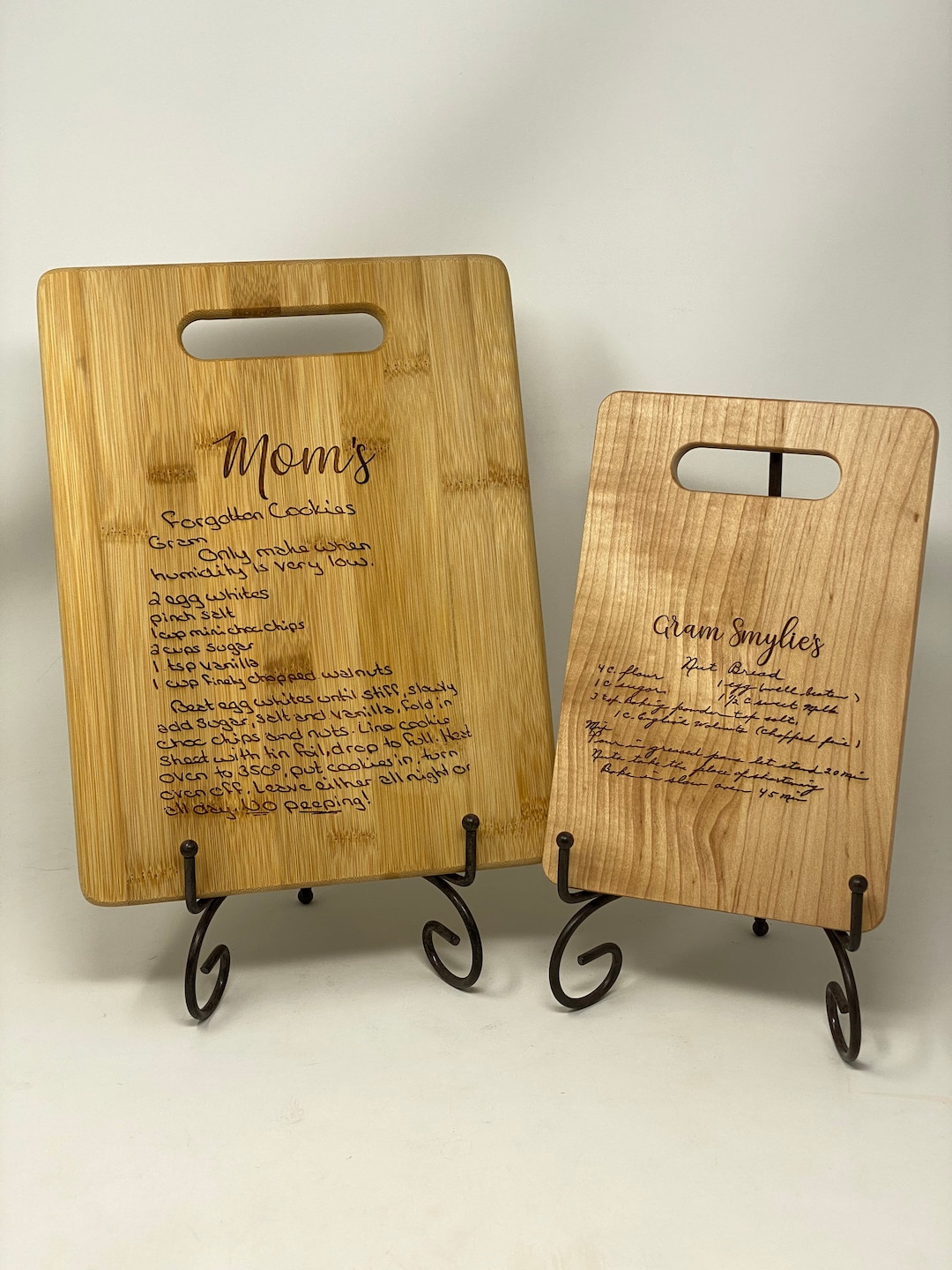 Create Your Own One-of-a-kind Cutting Board With a Handwritten - Etsy
