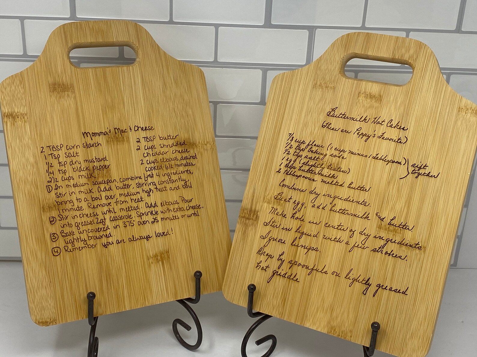 Create Your Own One-of-a-kind Cutting Board With a Handwritten - Etsy