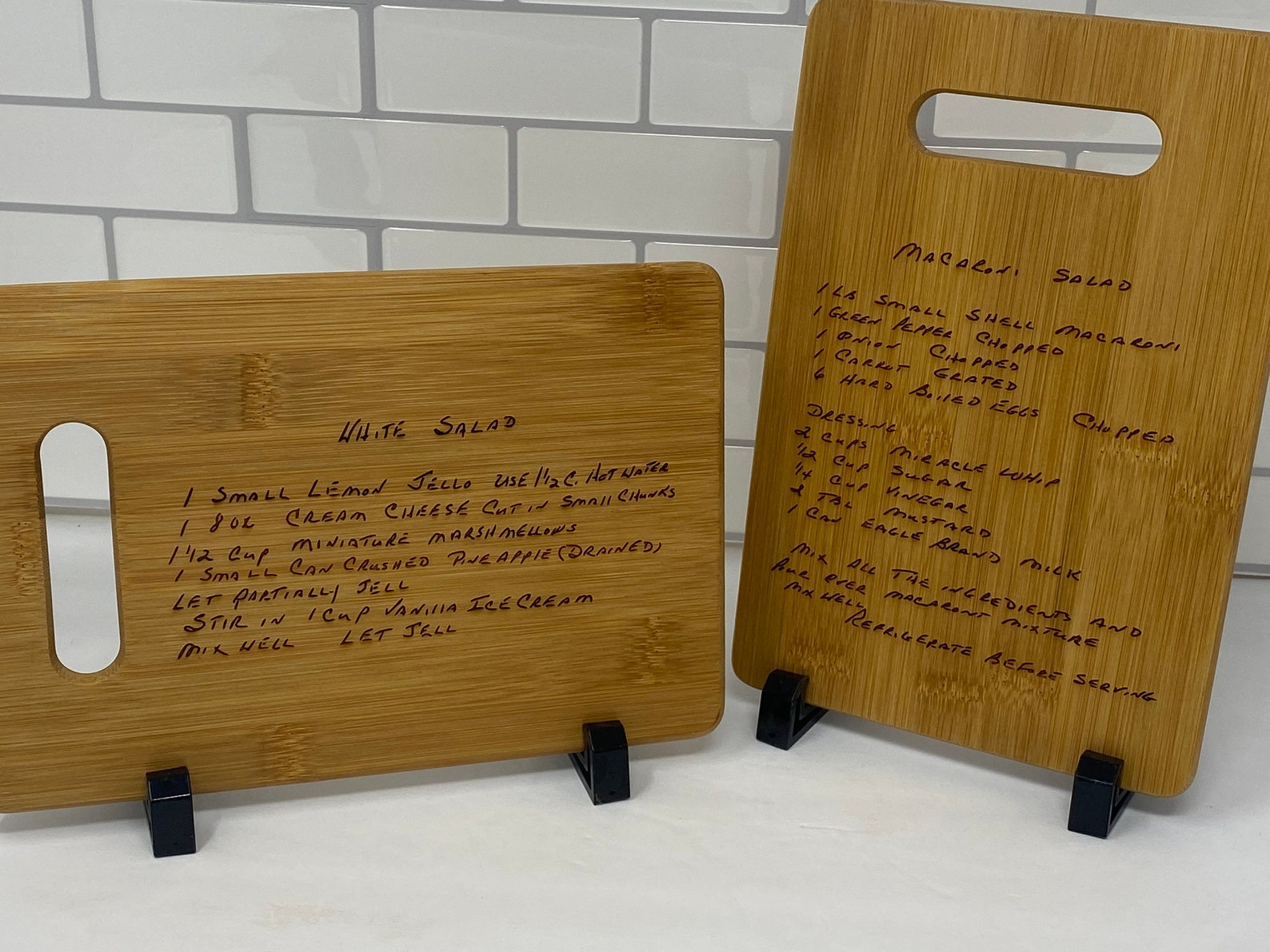 Create Your Own One-of-a-kind Cutting Board With a Handwritten - Etsy