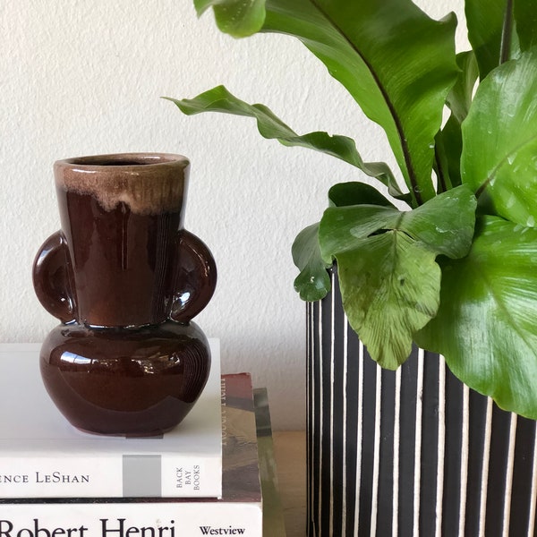Brown Bud Vase - Etsy