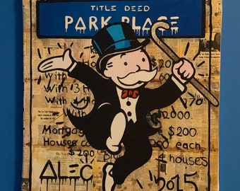 Park place monopoly | Etsy