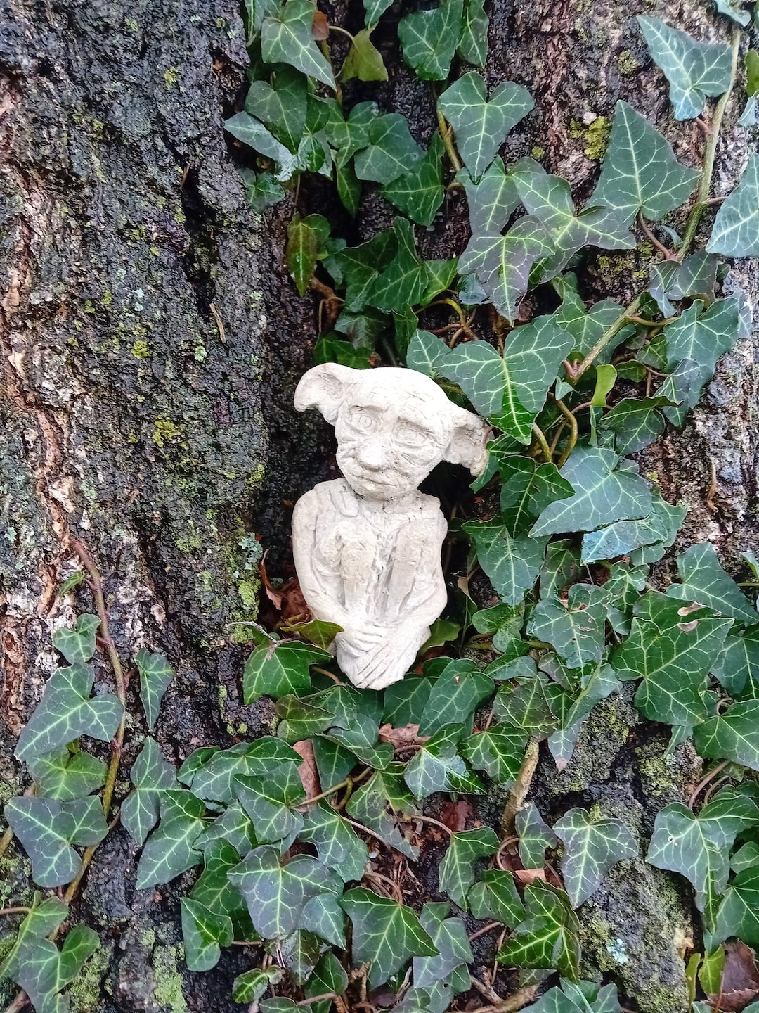 Small Stone Figure House Elf Dobby Figure Made of Concrete Garden ...