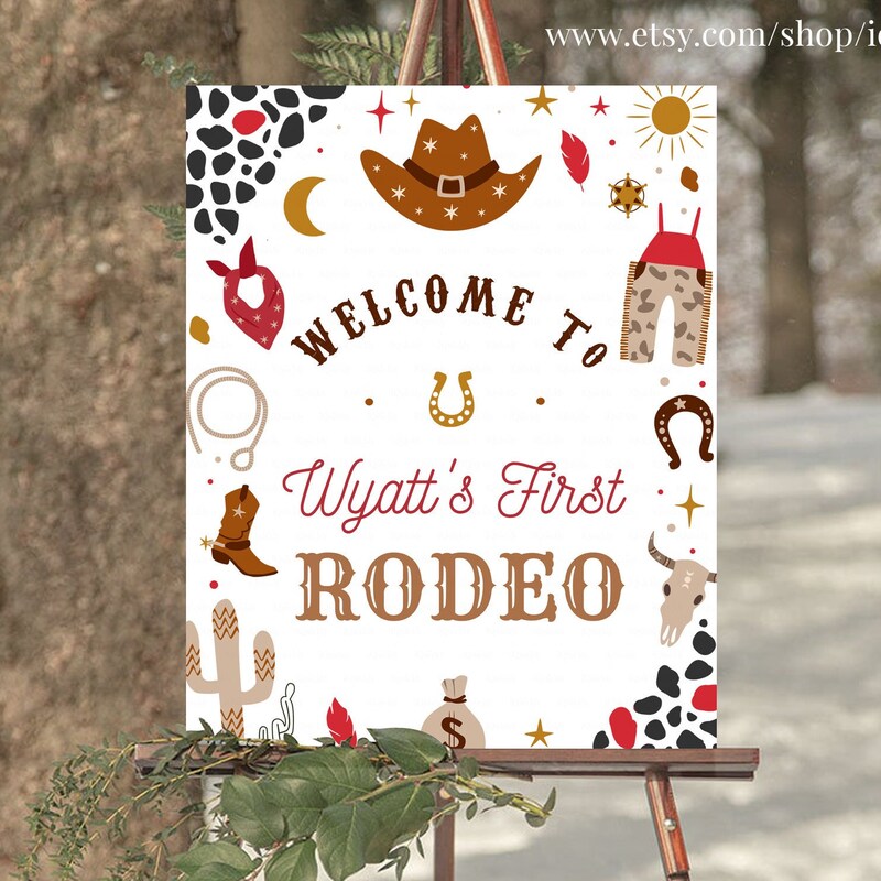 Rodeo Signs - Etsy