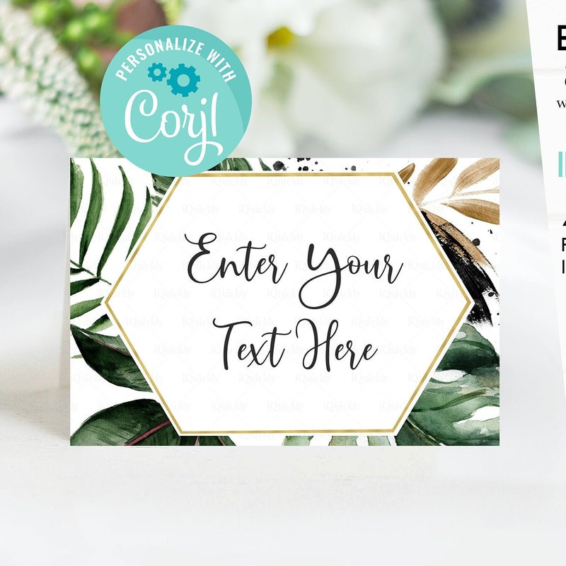 Buffet Menu Tags - Etsy