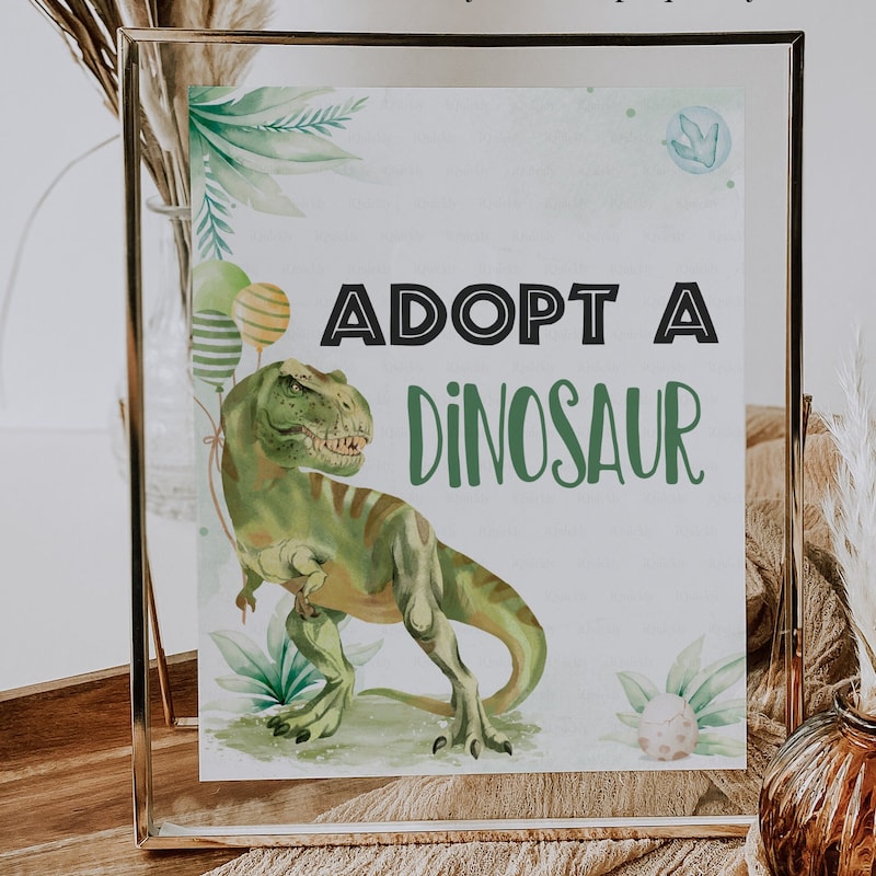 Dinosaur Sign - Etsy