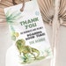EDITABLE Three Rex Birthday Favor Tags Dinosaur Party Favors - Etsy