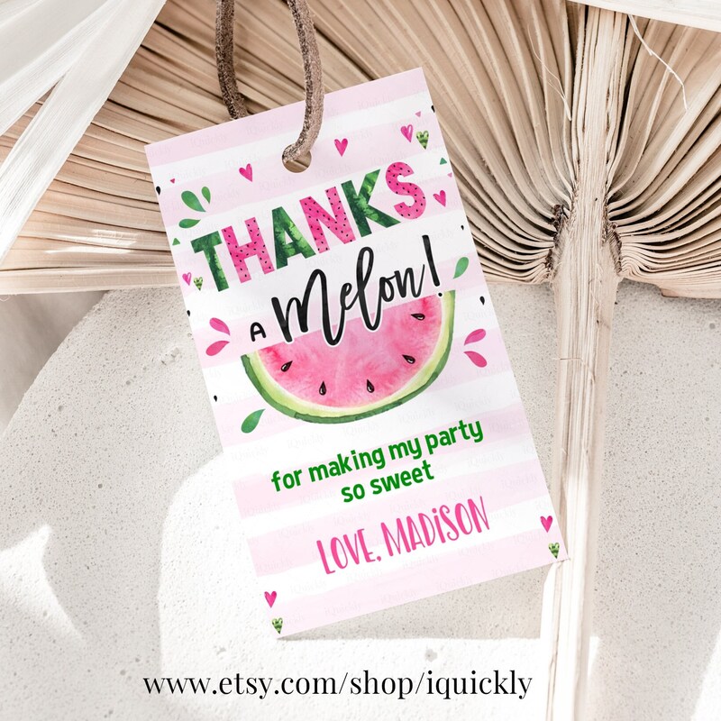 One in a Melon Party - Etsy