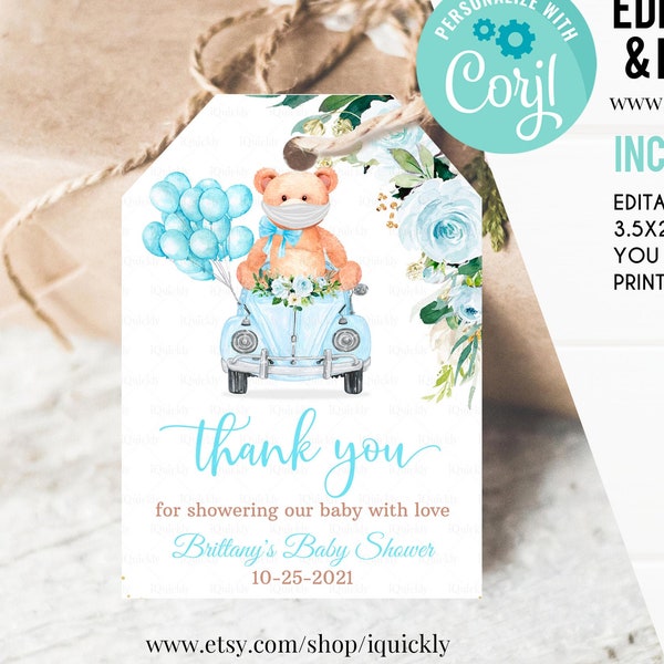 Drive by Baby Shower Invitation - Etsy