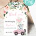 Editable Drive by Baby Shower Favor Tag Elephant Drive Through Gift Tag ...