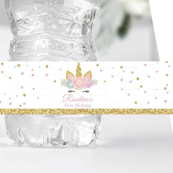 Glitter Labels - Etsy