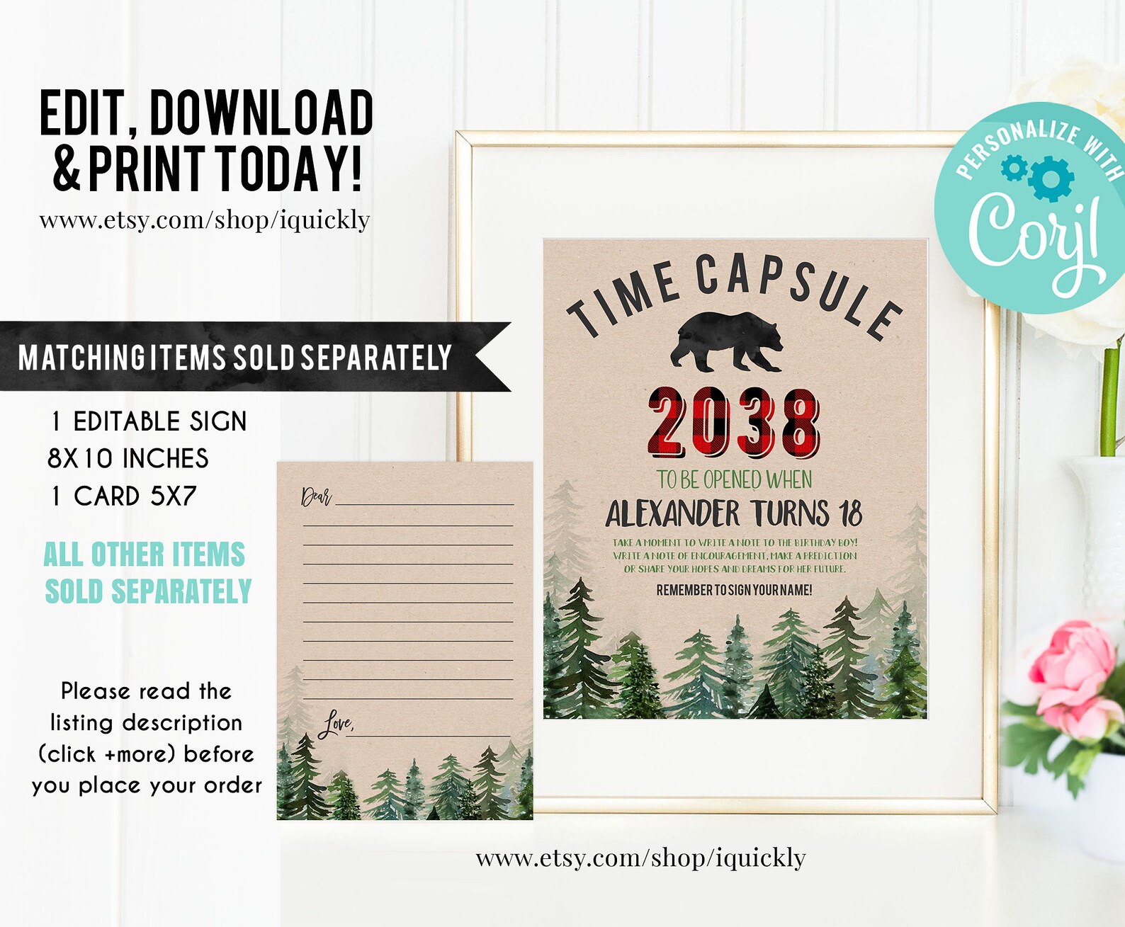 EDITABLE Lumberjack Food Tags Buffet Label Wild One Tent - Etsy