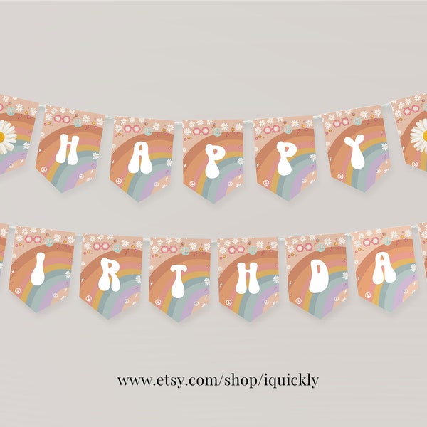 Groovy Birthday - Etsy