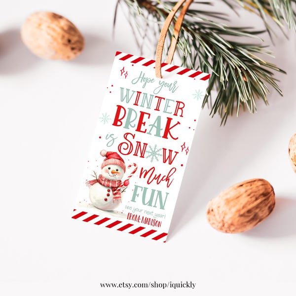 Winter Gift Tags - 60+ Gift Ideas for 2025