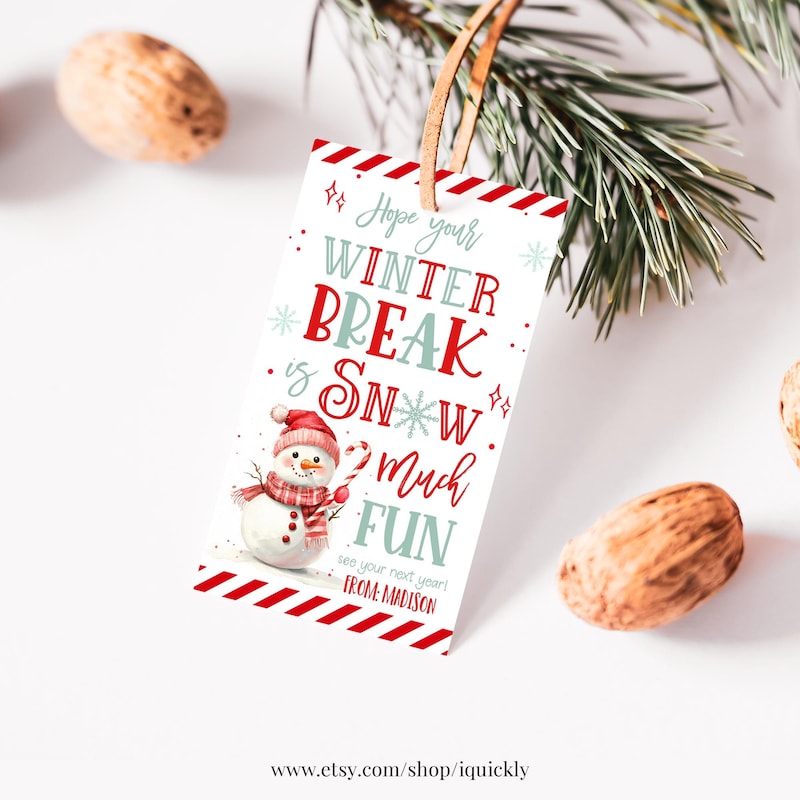 Winter Gift Tags - 60+ Gift Ideas for 2025