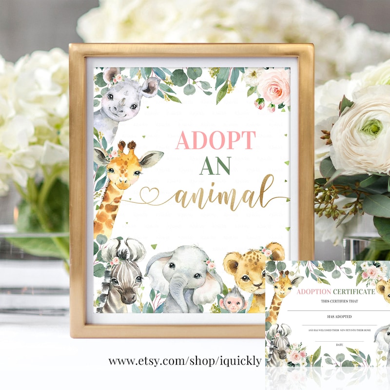 Adoption Announcement - Etsy