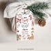 Christmas Coworker Gift Tags Editable How Sweet It is to Work With You ...