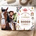 Editable My First Rodeo Invitation Cowgirl Birthday Invite - Etsy