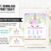 Unicorn Welcome Sign EDITABLE Unicorn Party Sign Unicorn - Etsy
