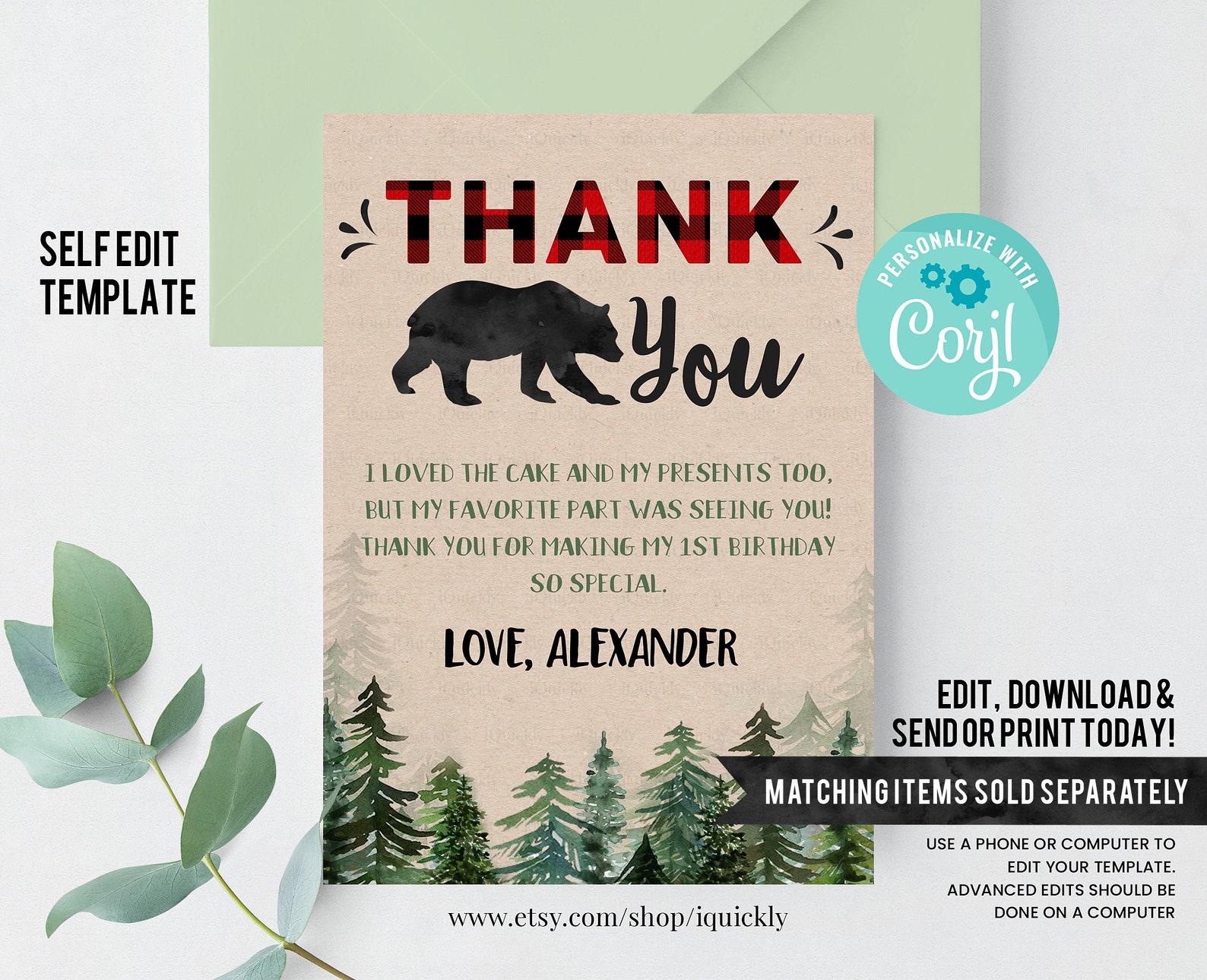 EDITABLE Lumberjack Food Tags Buffet Label Wild One Tent - Etsy