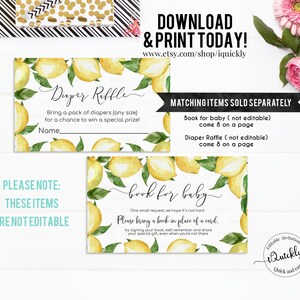 EDITABLE Lemon Food Tags, Lemonade Buffet Label, Citrus Tent Card Food ...