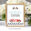Refuel Here Sign, Adults Only Sign, Race Car Party Sign, Car Party ...
