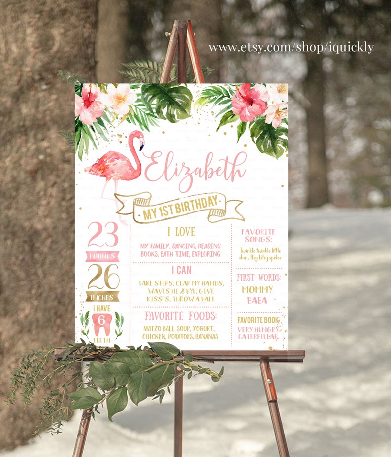 Editable Flamingo Birthday Party Favor Tropical Box Label Printables ...