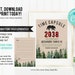 Editable Lumberjack Milestone Birthday Poster, Buffalo Plaid First ...
