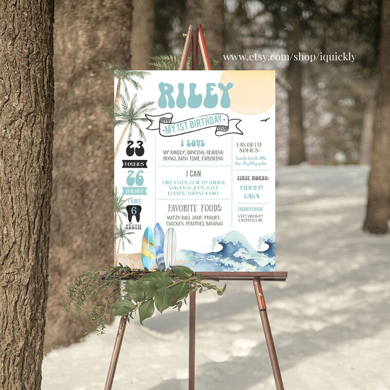 Beach First Birthday - Etsy