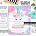 EDITABLE Unicorn Favor Tags, Thank You Tags, Gift Tags, Unicorn Party ...