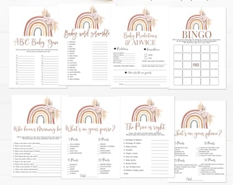Rainbow Baby Shower - Etsy