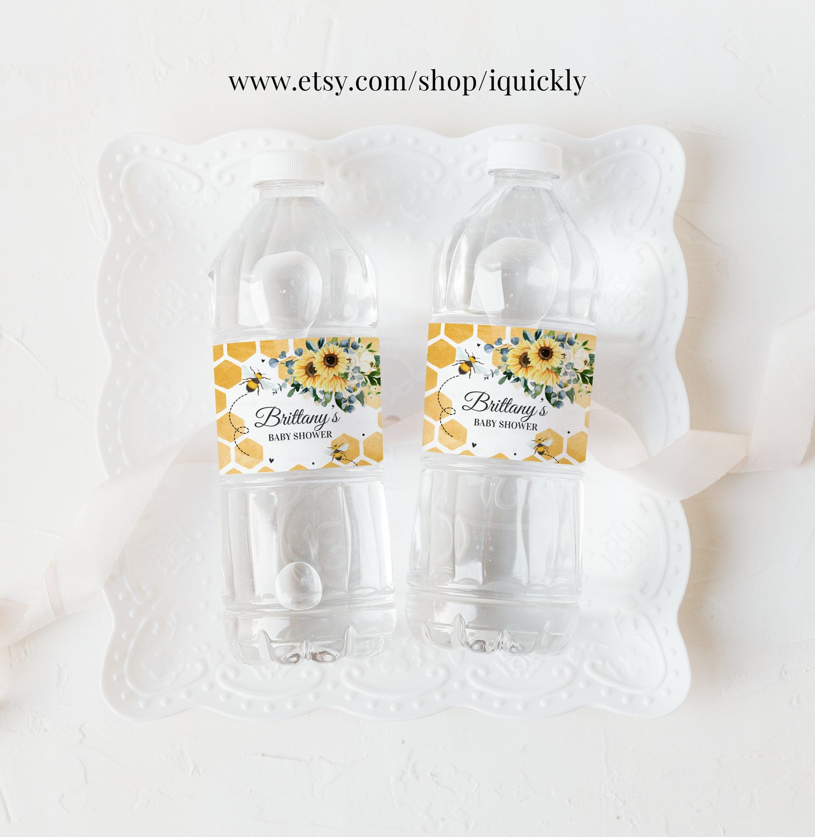 Editable Bee Chip Bag Label Template What Will Baby Bee Labels Sized to ...