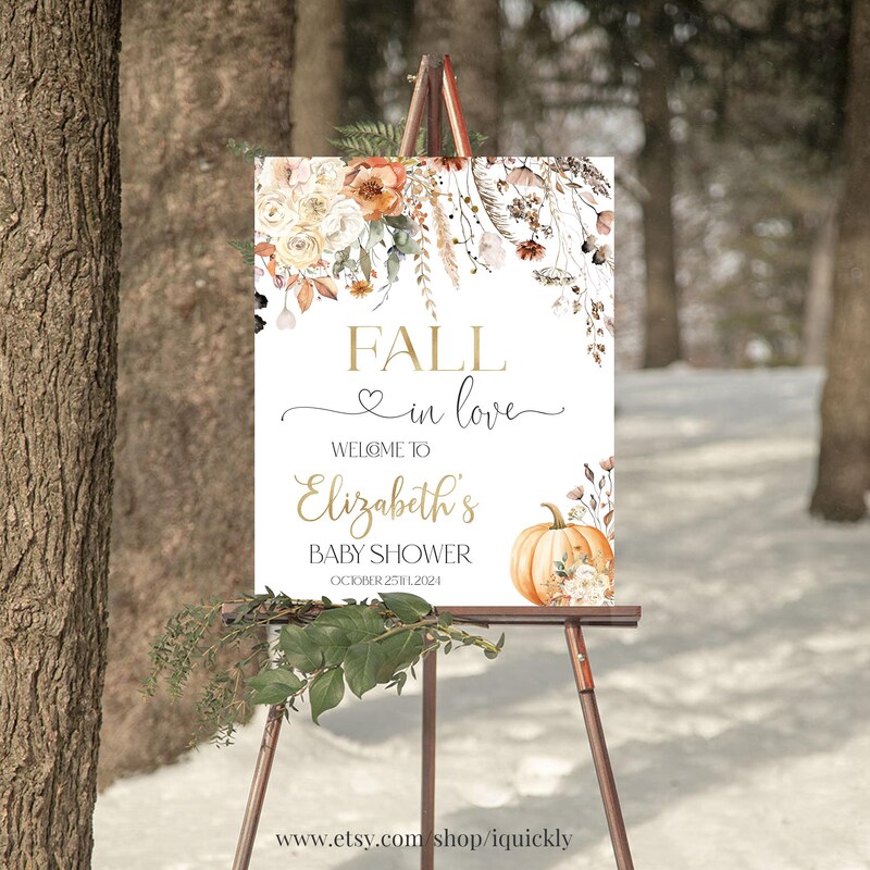 Fall Welcome Sign - Etsy