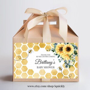 Bee Baby Shower Cards and Gifts Sign 8x10 Honey Bee Cards and Gifts ...